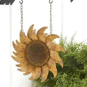 Wall Decor | Distressed Doublesided Sunflower Sign | Poshmark